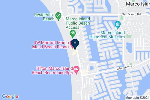 Marco Island Marriott Resort Map